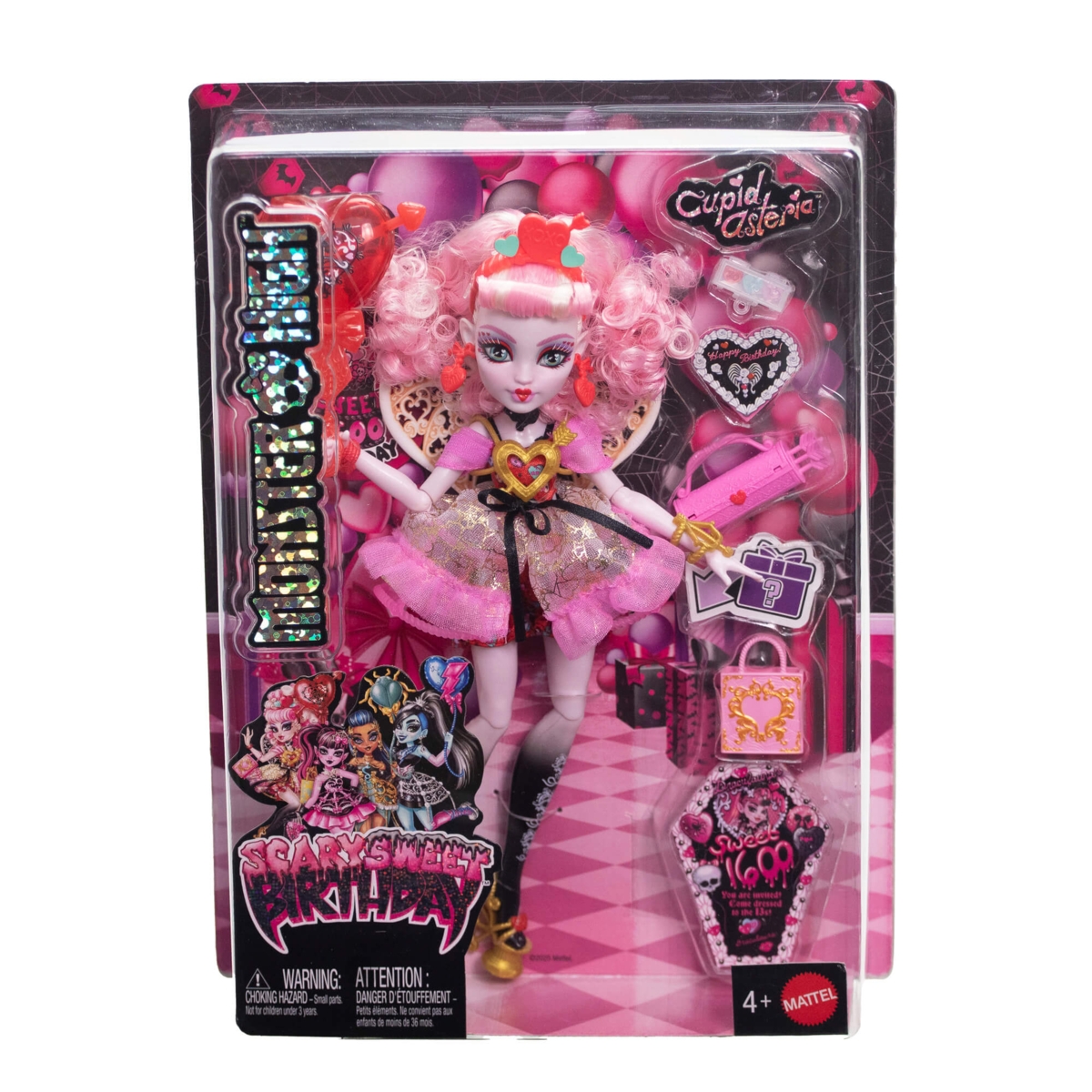 MONSTER HIGH baisi saldā dzimšanas diena – Kupidona lelle, JBG77 ...