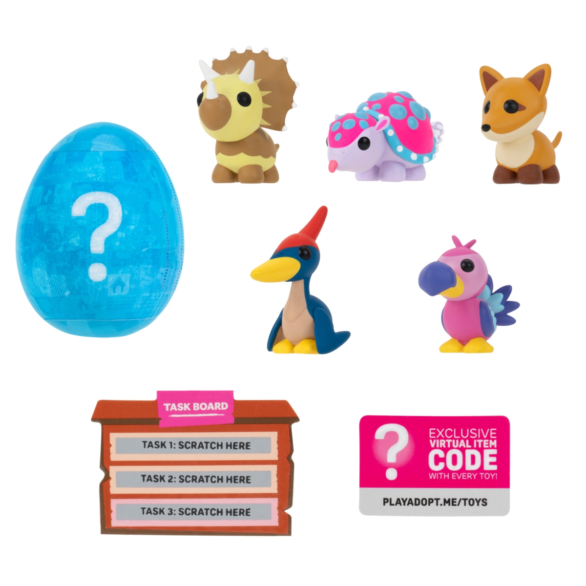 ADOPT ME figūriņu komplekts Pets Multipack Fossil Isle W3, AME0063 ...