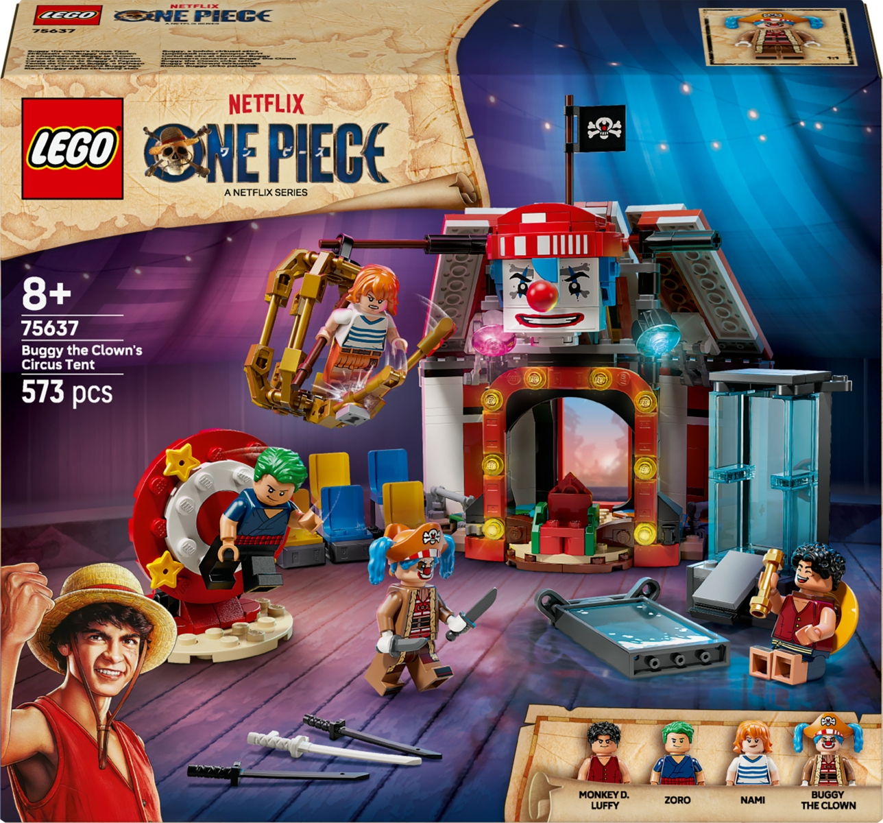 75637 LEGO® One Piece Buggy the Clown cirka telts | LEGO