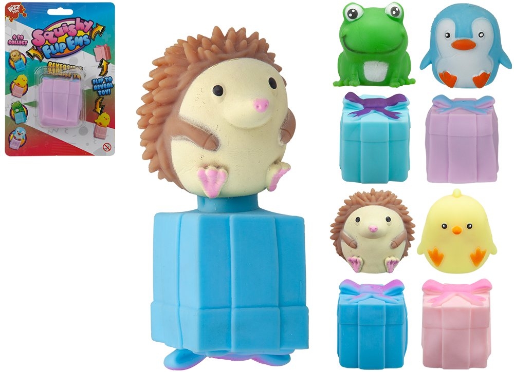 WIZZ TOYS antistresa rotaļlieta Squishy Flip'ems 10cm., assort., 549198 ...